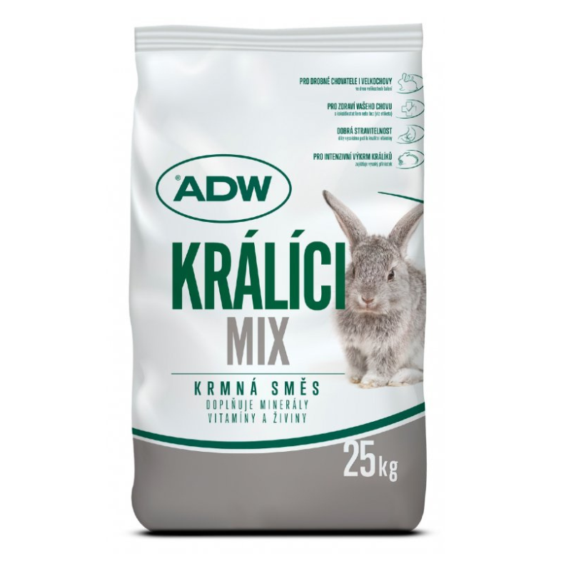 Králík s antikokcidikem 25 kg